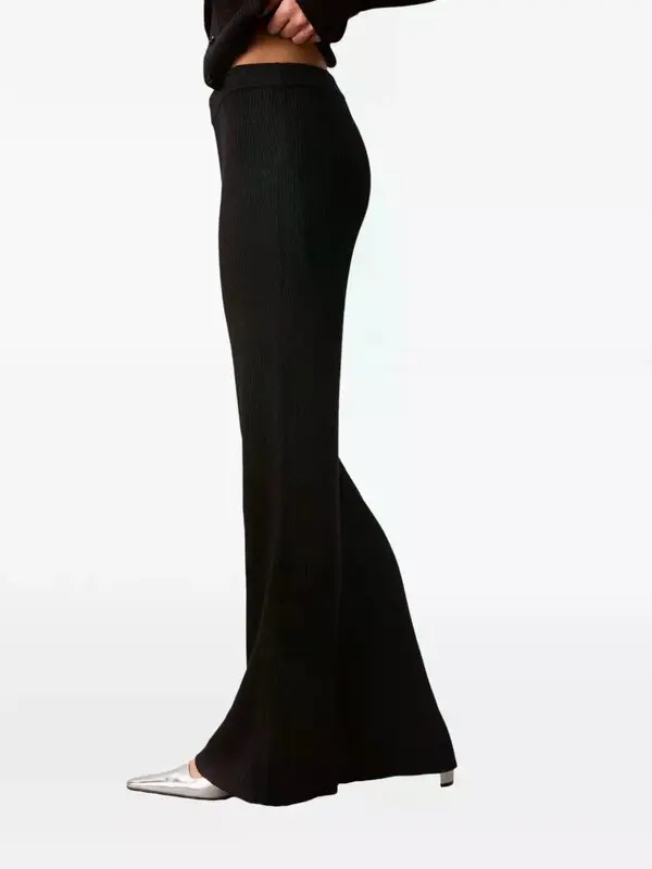 Calvin Klein Flared Trousers With Elastic Waistband