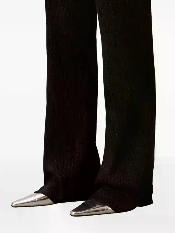 Calvin Klein Flared Trousers With Elastic Waistband