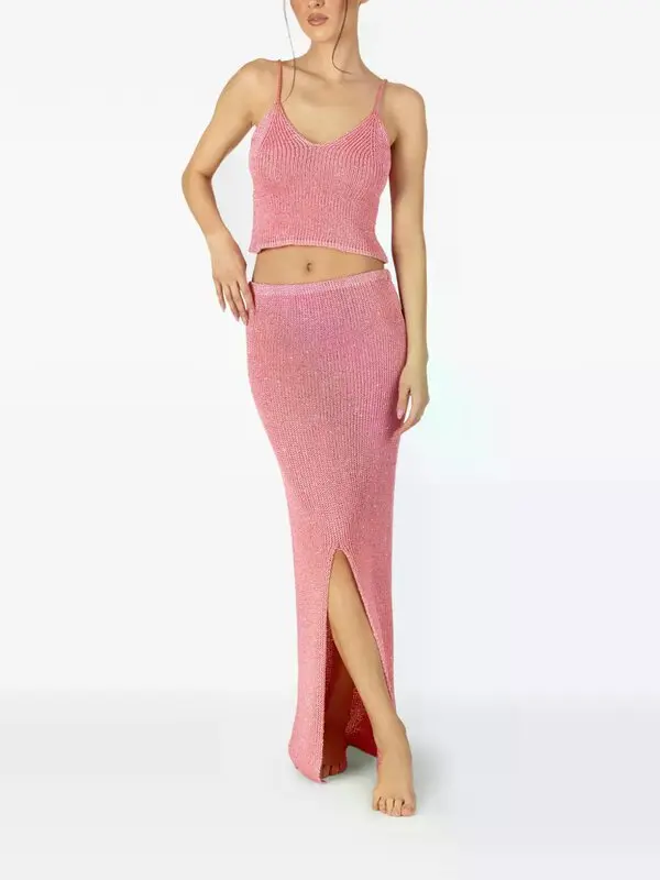 PARAMIDONNA Bruna Slit Maxi Skirt