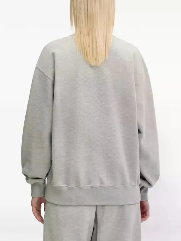 Aries Crew Neck Sweatshirt - Grey