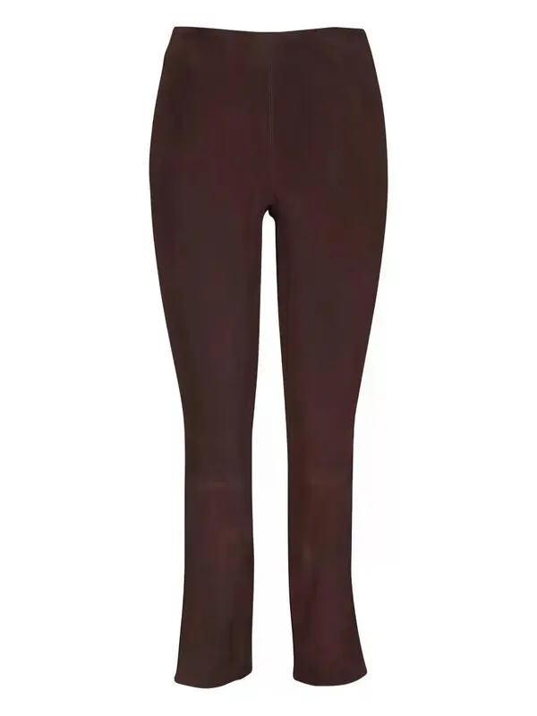 Vince Suede Split-hem Trousers
