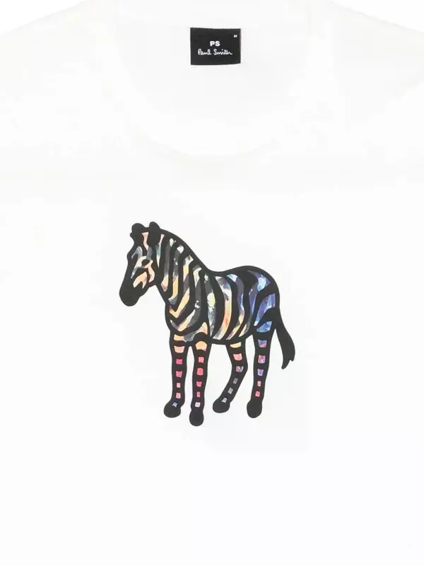 Paul Smith Zebra-print T-shirt - White