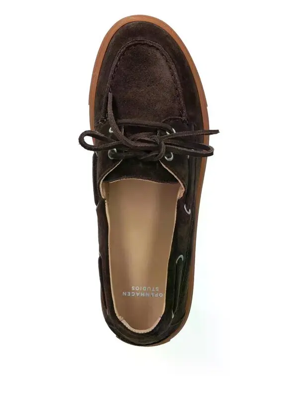 SUMMERY COPENHAGEN Lace-up Boat Shoes