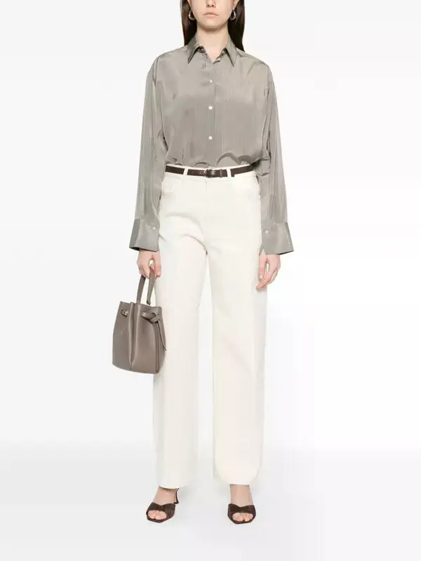 RÓHE Striped Button-down Shirt
