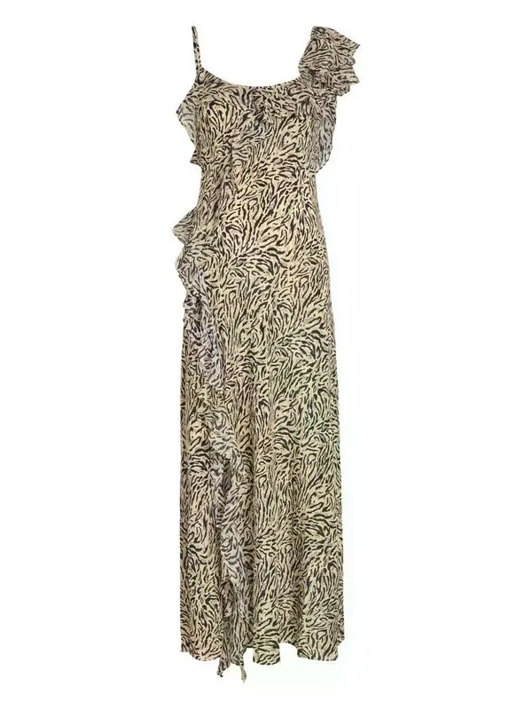 Rixo Ester Ruffled Maxi Dress