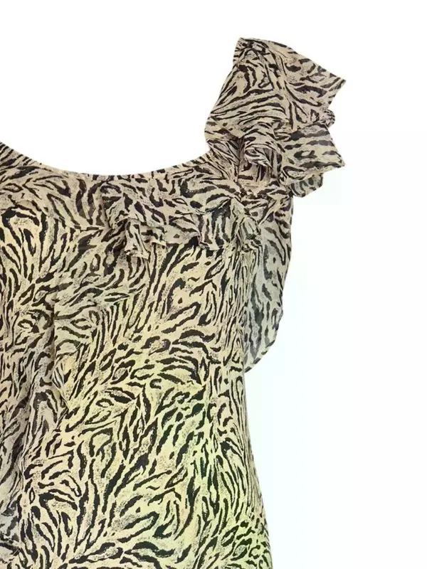 Rixo Ester Ruffled Maxi Dress