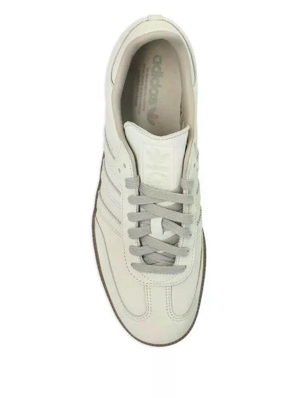 Adidas Samba Og Striped Sneakers - White