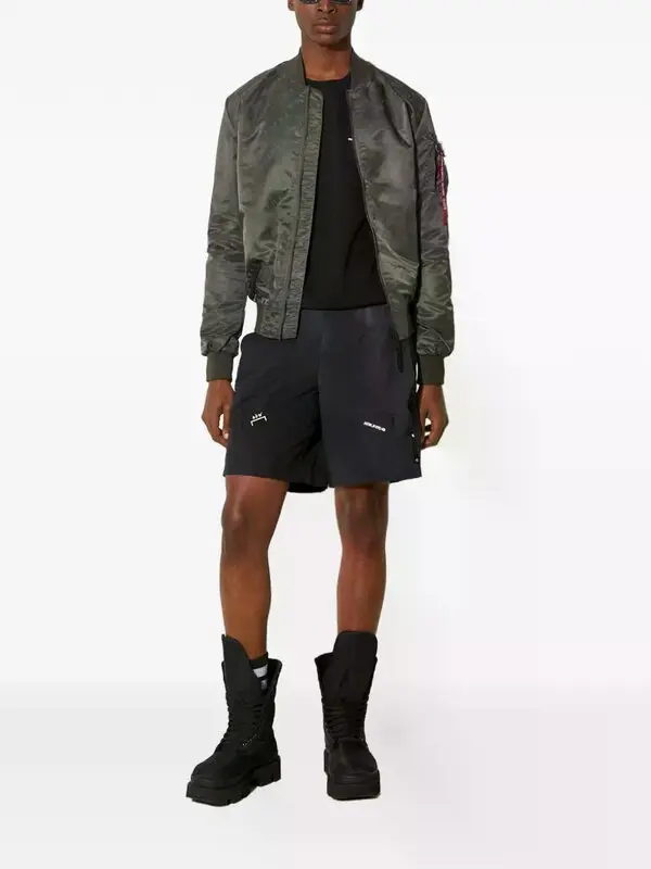 Alpha Industries Logo-print Zip Jacket