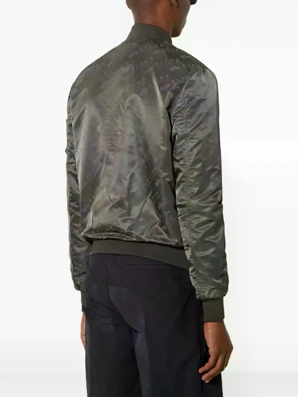 Alpha Industries Logo-print Zip Jacket
