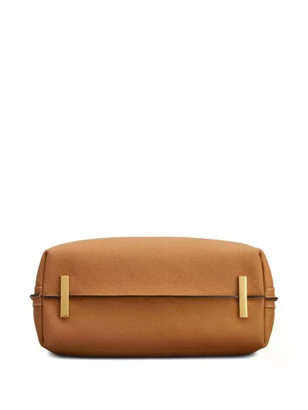 TOD'S Buckle-detail Tote Bag - Brown