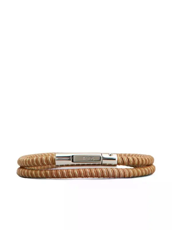 TOD'S Leather Bracelet - Brown