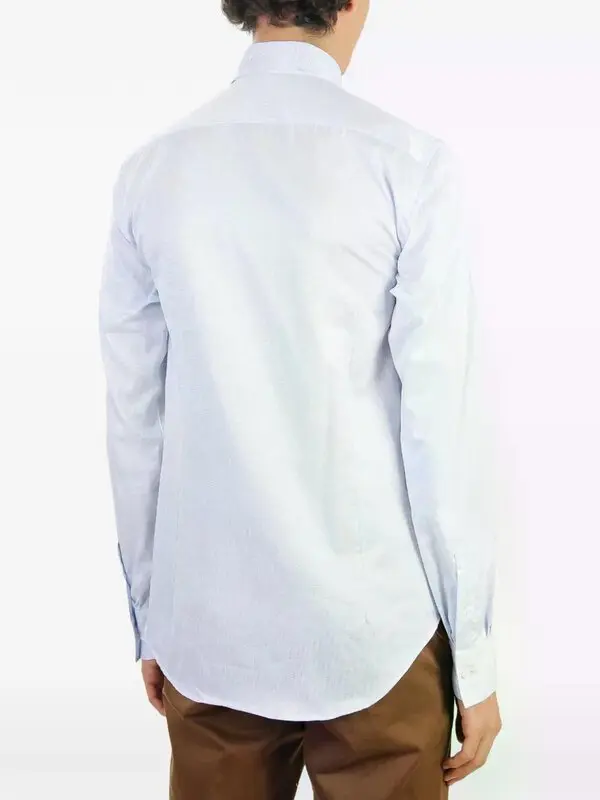 DELL'OGLIO Micro-dot Patterned Shirt