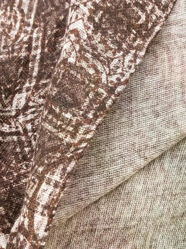 DELL'OGLIO Checked Scarf
