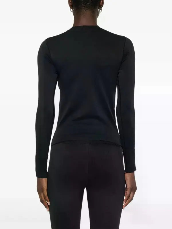 Cordova Crew-neck Baselayer Top - Black