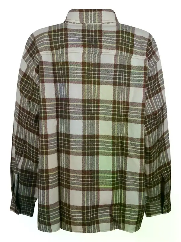 AMI Paris Check-pattern Shirt With Pockets