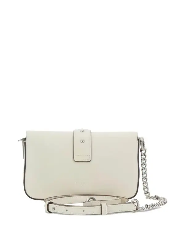 Pinko Love One Slouchy Crossbody Bag - Neutrals