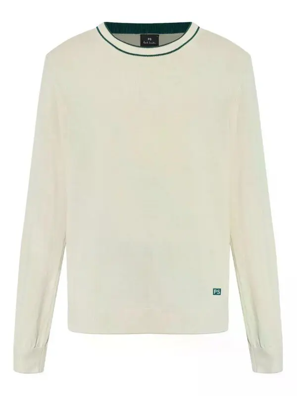 Paul Smith Ribbed-knit Crew-neck Sweater