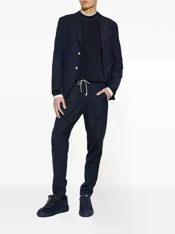 Eleventy Long-sleeve Crew-neck Sweater
