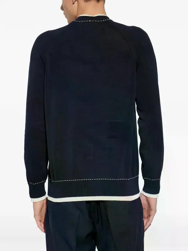 Eleventy Long-sleeve Crew-neck Sweater