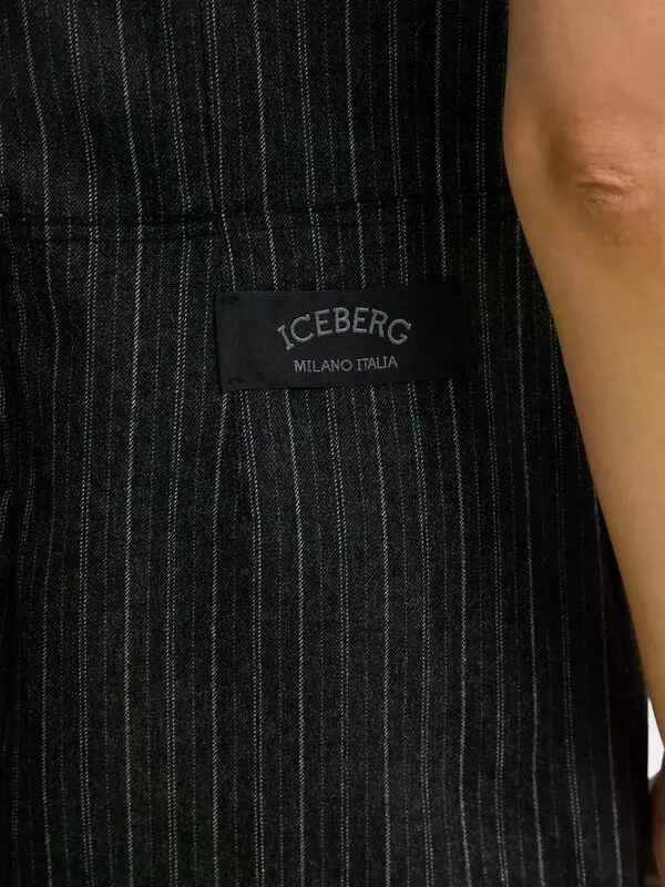 Iceberg Striped Mini Dress