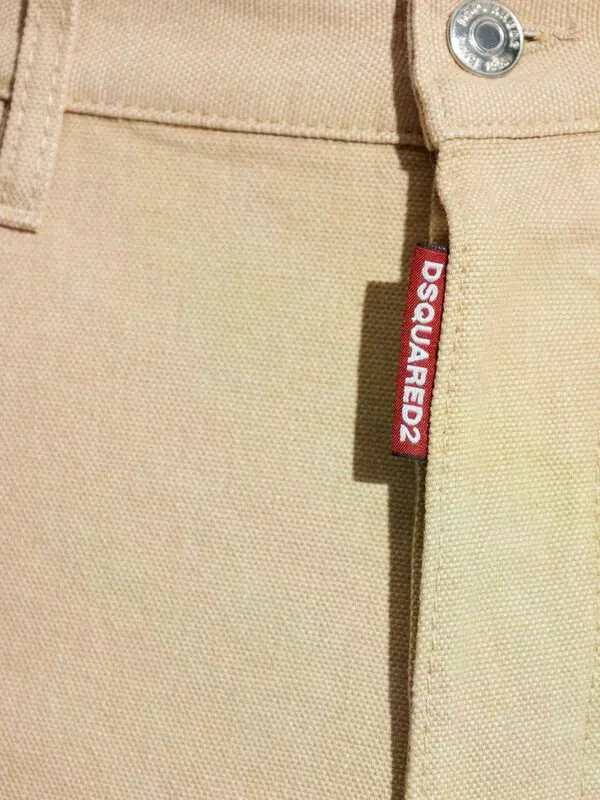 Dsquared2 Zip-up Back-patch Trousers