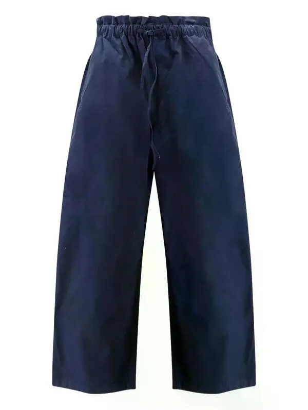 Polo Ralph Lauren Drawstring-waist Palazzo Pants - Blue