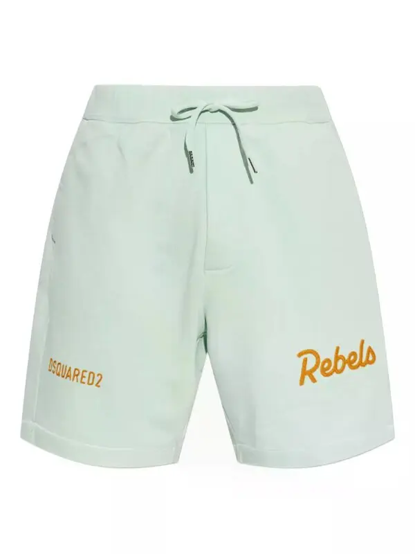 Dsquared2 Logo-detail Track Shorts - Green