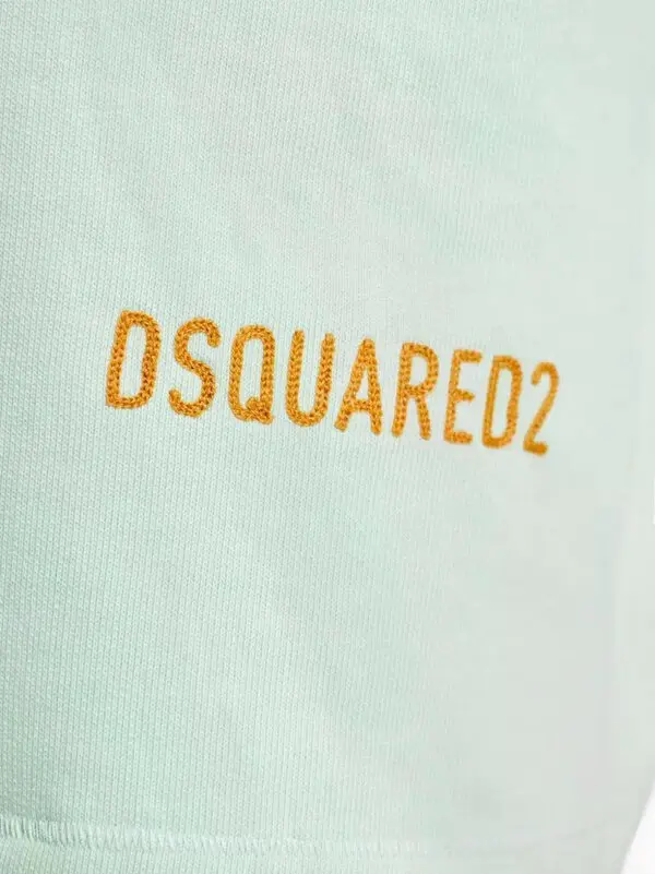 Dsquared2 Logo-detail Track Shorts - Green