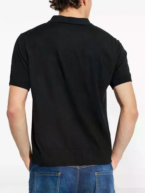 Dsquared2 Logo-detail Polo Shirt - Black
