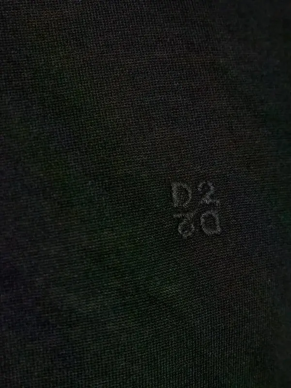 Dsquared2 Logo-detail Polo Shirt - Black