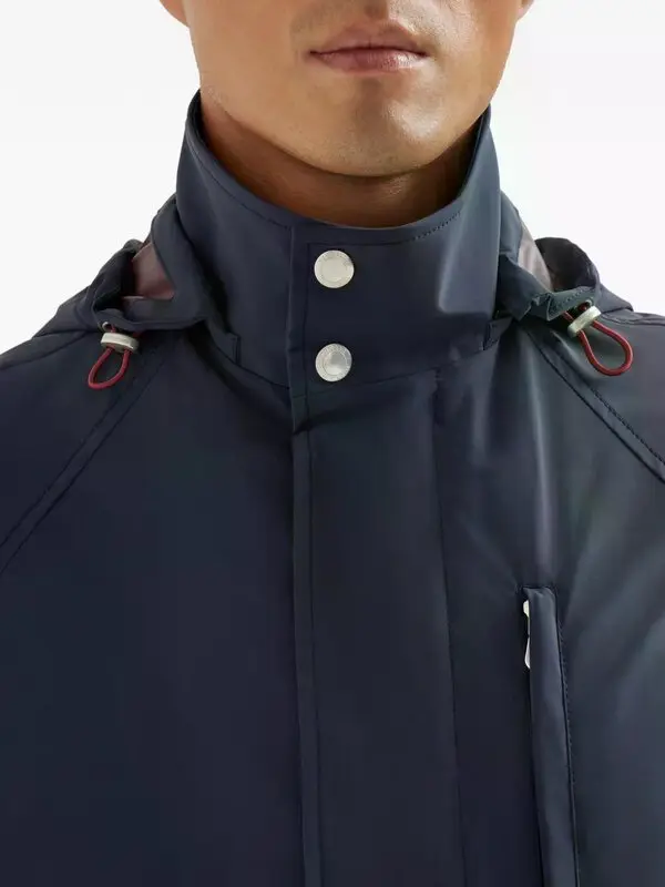 Brunello Cucinelli Detachable Hood Parka Coat