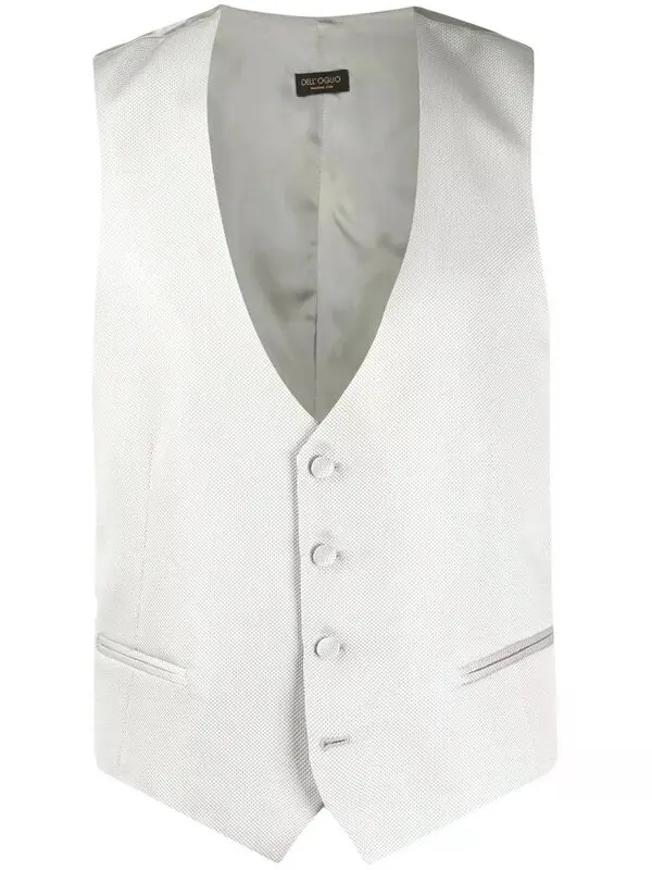 DELL'OGLIO V-neck Waistcoat