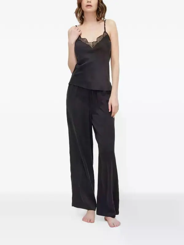 Chantelle Lace V-neck Top - Black