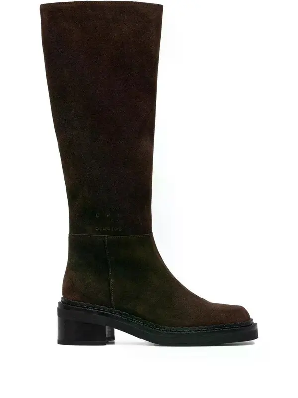 SUMMERY COPENHAGEN Suede Knee-high Boots