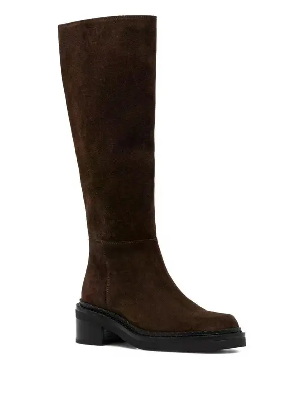 SUMMERY COPENHAGEN Suede Knee-high Boots