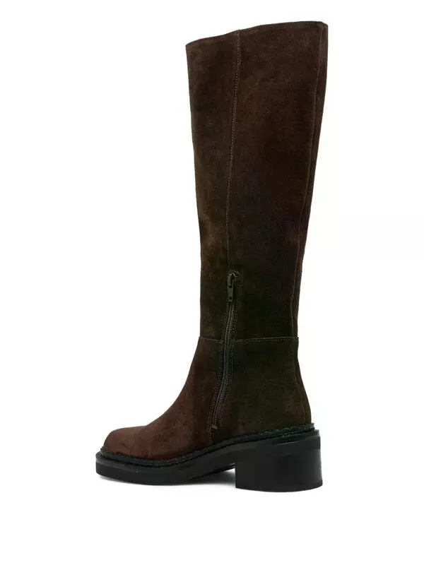 SUMMERY COPENHAGEN Suede Knee-high Boots