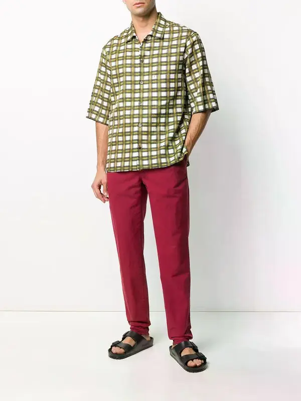Incotex Pleated Chino Trousers