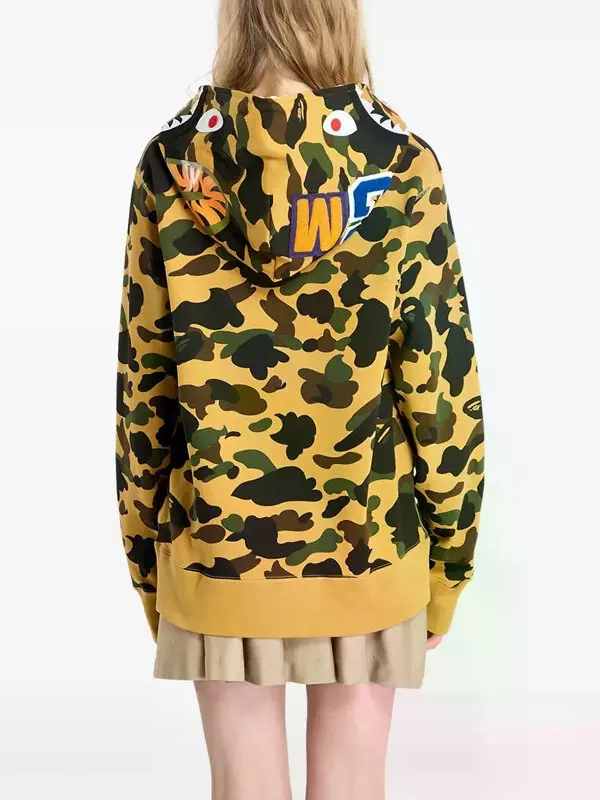 A BATHING APE 1st Camo Shark Full-zip Hoodie