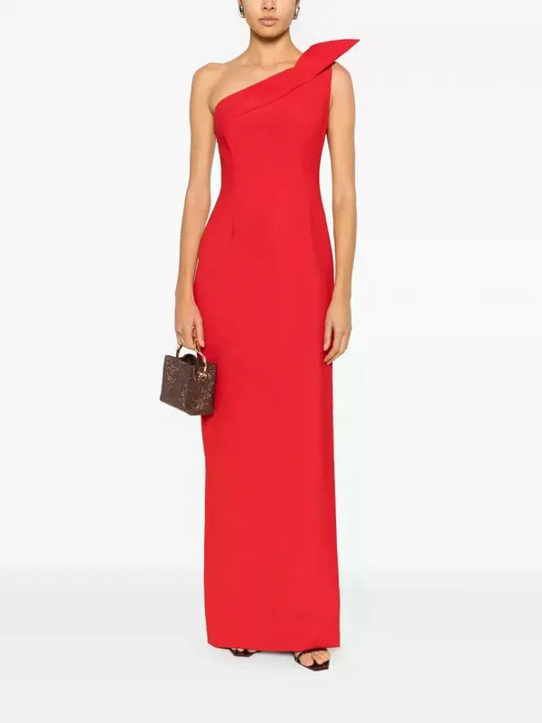 Roland Mouret One-shoulder Maxi Dress