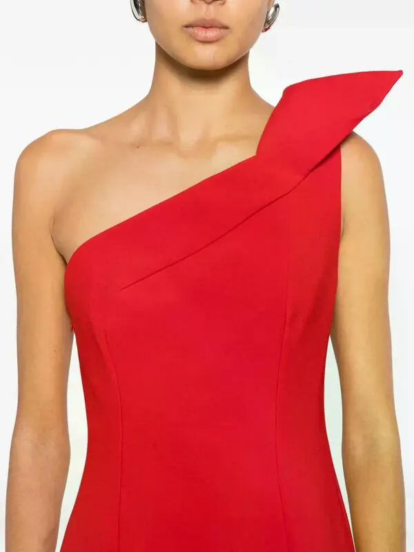 Roland Mouret One-shoulder Maxi Dress