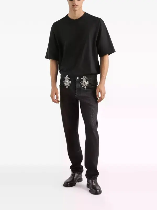 Dolce & Gabbana Embellished Five-pocket Jeans