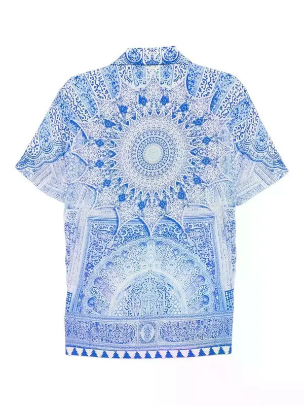 Camilla Camp-collar Shirt