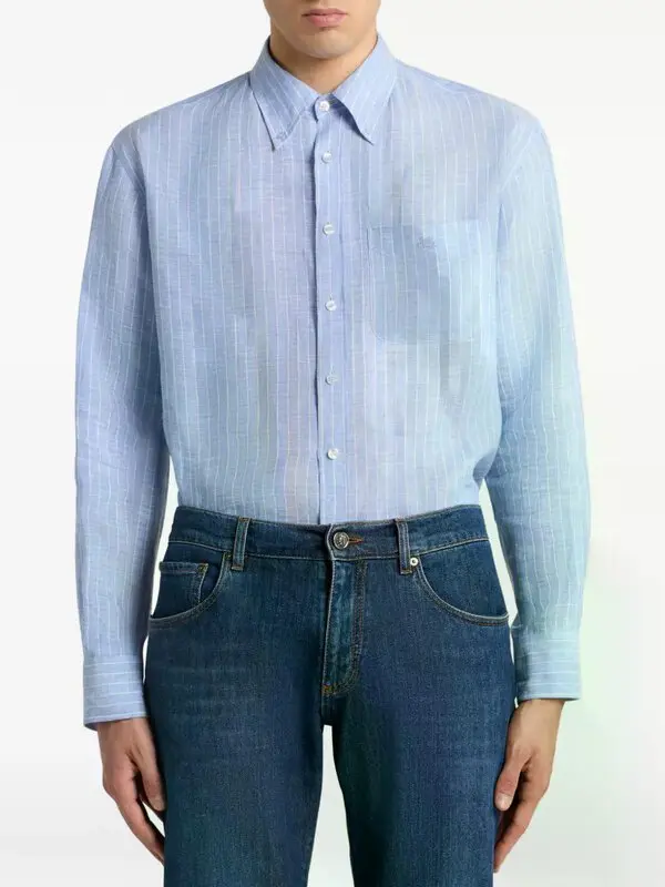 Etro Striped Buttoned Shirt
