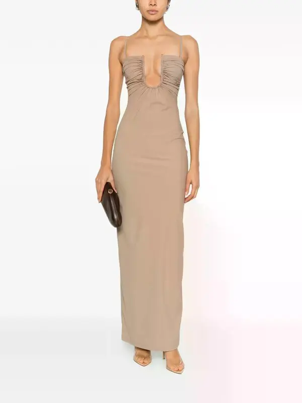 Christopher Esber Midi Dress Ruched