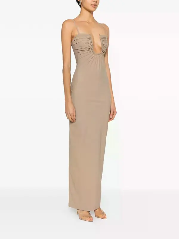 Christopher Esber Midi Dress Ruched