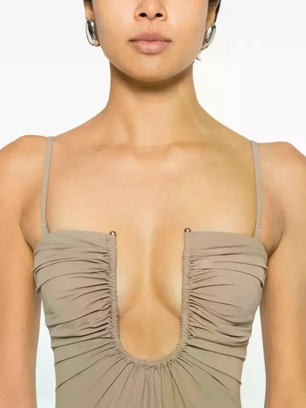 Christopher Esber Midi Dress Ruched