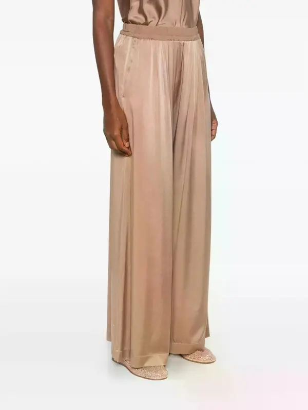 FORTE_FORTE Elastic-waistband Trousers - Neutrals