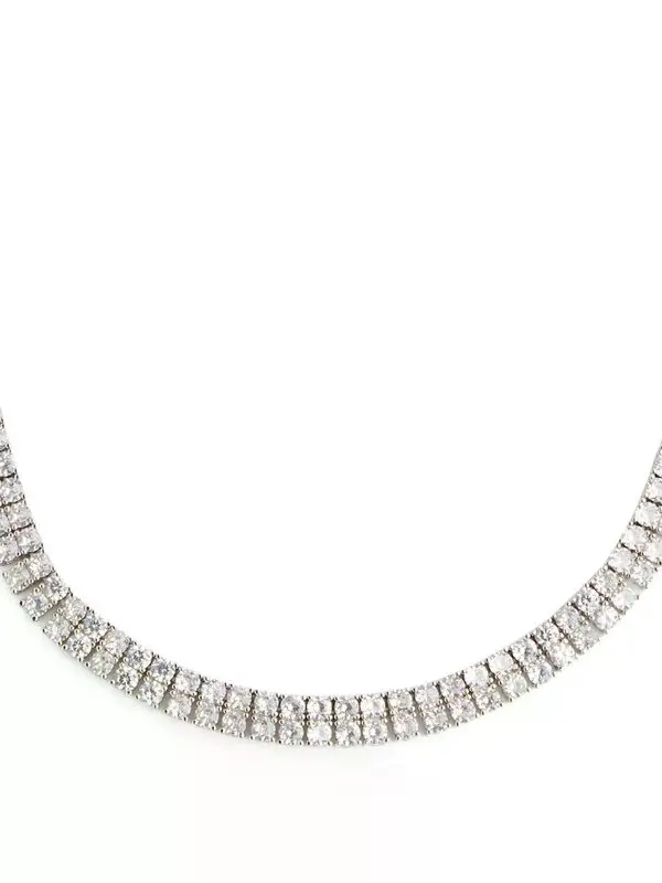 ANISA SOJKA Double Tennis Necklace