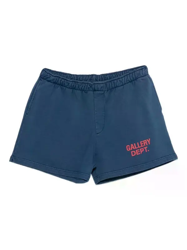 GALLERY DEPT. X Josué Thomas Logo Track Shorts - Blue