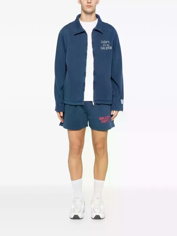 GALLERY DEPT. X Josué Thomas Logo Track Shorts - Blue
